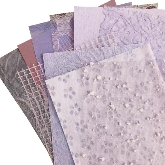Cheap 10Pcs/Set Exquisite Folding Gauze Design Material Papers Handmade ...