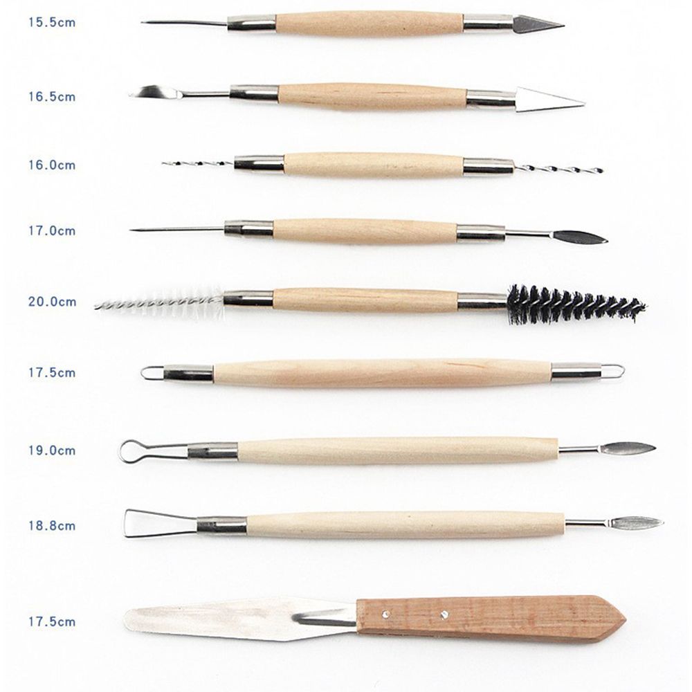 Buy Embossing Ceramic Modeling Clay Tools Kits Polymer Clay Tools Ball ...