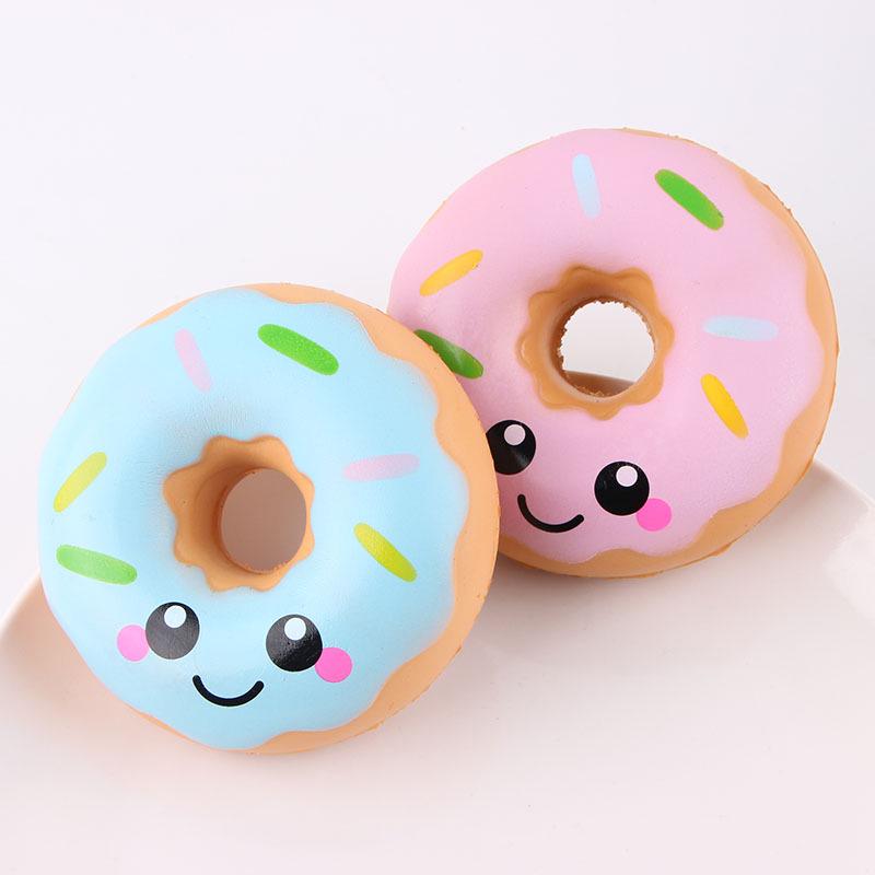Buy Donuts Squeeze Toys 10cm Lovely Doughnut Cream Scented Squishy Slow ...