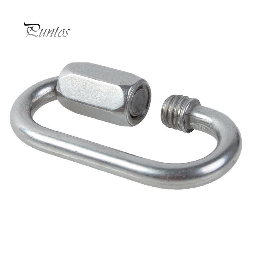 Buy 1Pc Carabiner Screw Locking Gate Hook Snap Clip at affordable ...