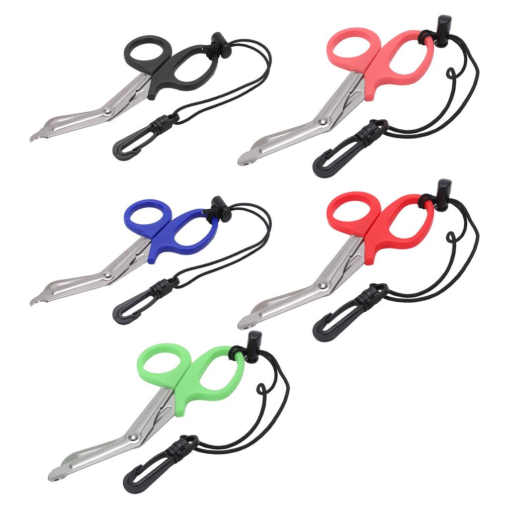 Buy Dive Shears Safety Scuba Diving Scissors Stainless Steel Scuba ...