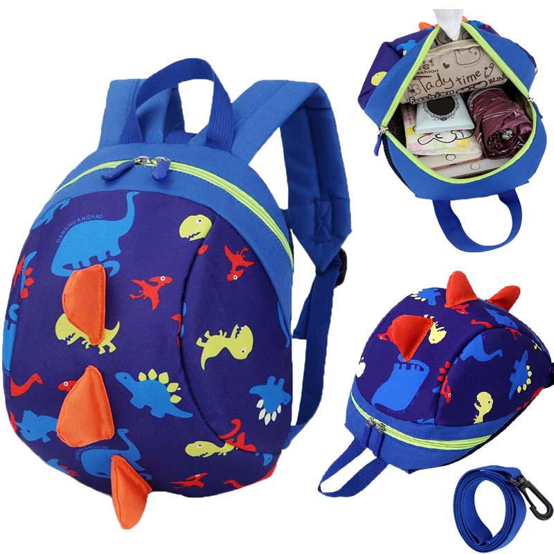 Buy Cartoon Children Harness Rucksack with Anti-loss Rope Bakcpack ...