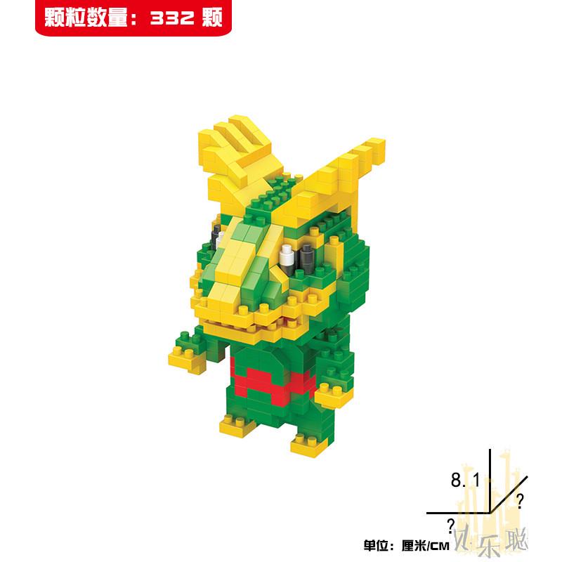 Cheap 50 Styles Kid Cartoon Characters Block Toy Handmade Craft Model ...