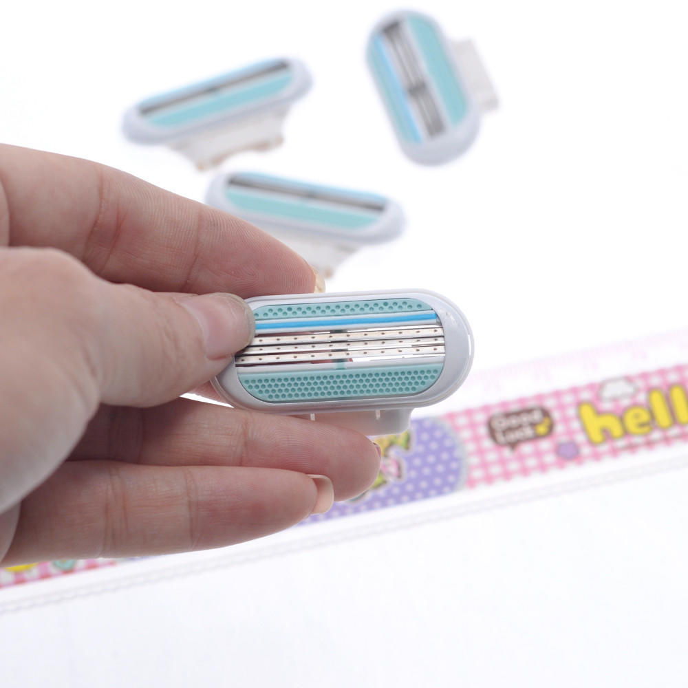 Buy 3-Layer Skin Shaver Razor Blade Replacement Head for Venus Razor at ...