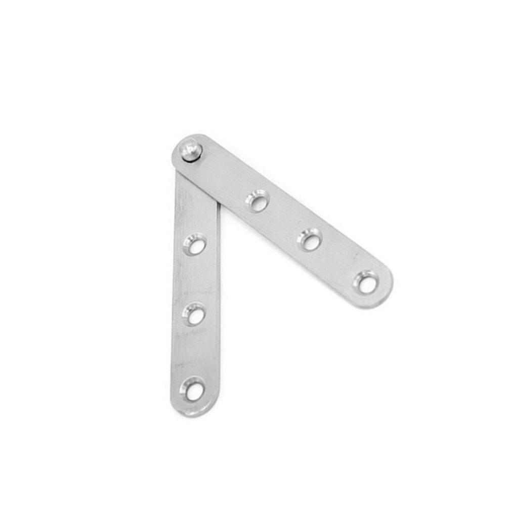 Buy Brushed 360 Degree Rotatable Door Pivot Hinge One-Word Hinge ...