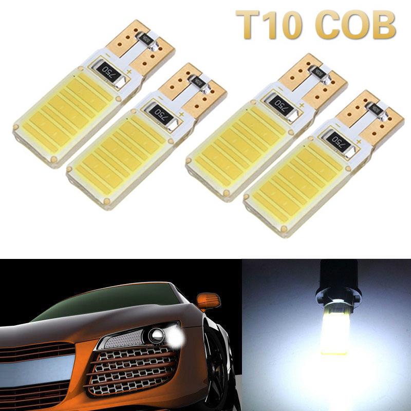 Buy 1pcs Super Bright Interior T10 COB W5W LED Car Fog Light DC 12V ...