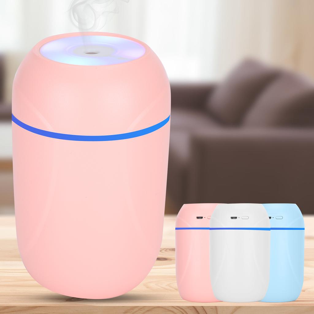 300ml Air Humidifier USB Charging Aroma Oil Diffuser Portable Mute Car ...