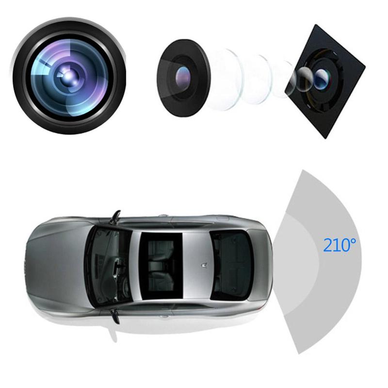 Buy AHD 720P 1080P Fish Eye Car Rear View Camera 210 Degree Viewing ...