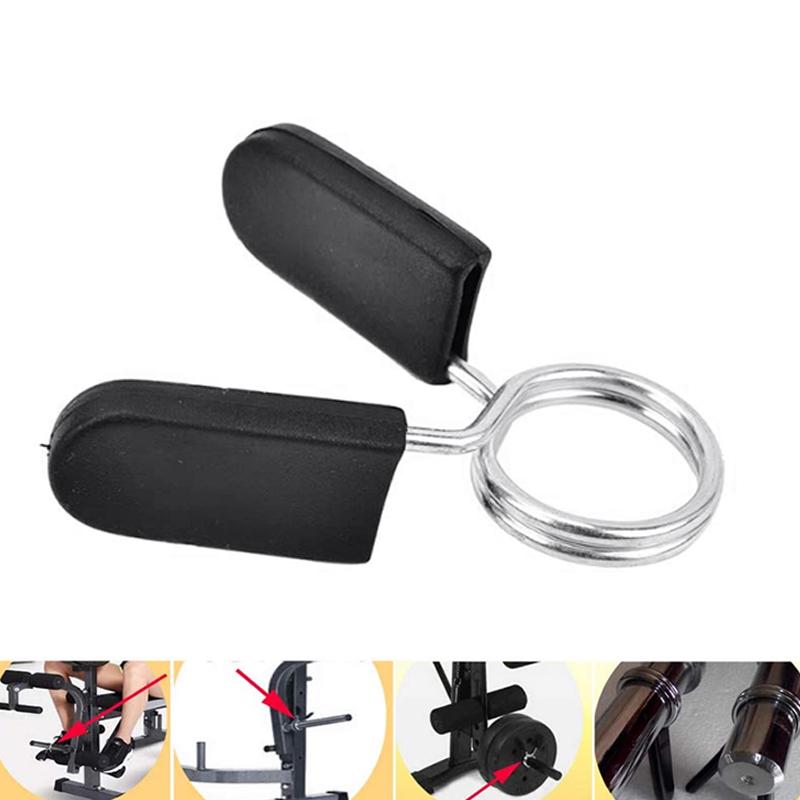 Buy 12Pack Dumbbell Spring Collars, Exercise Barbell Clip Clamps for ...