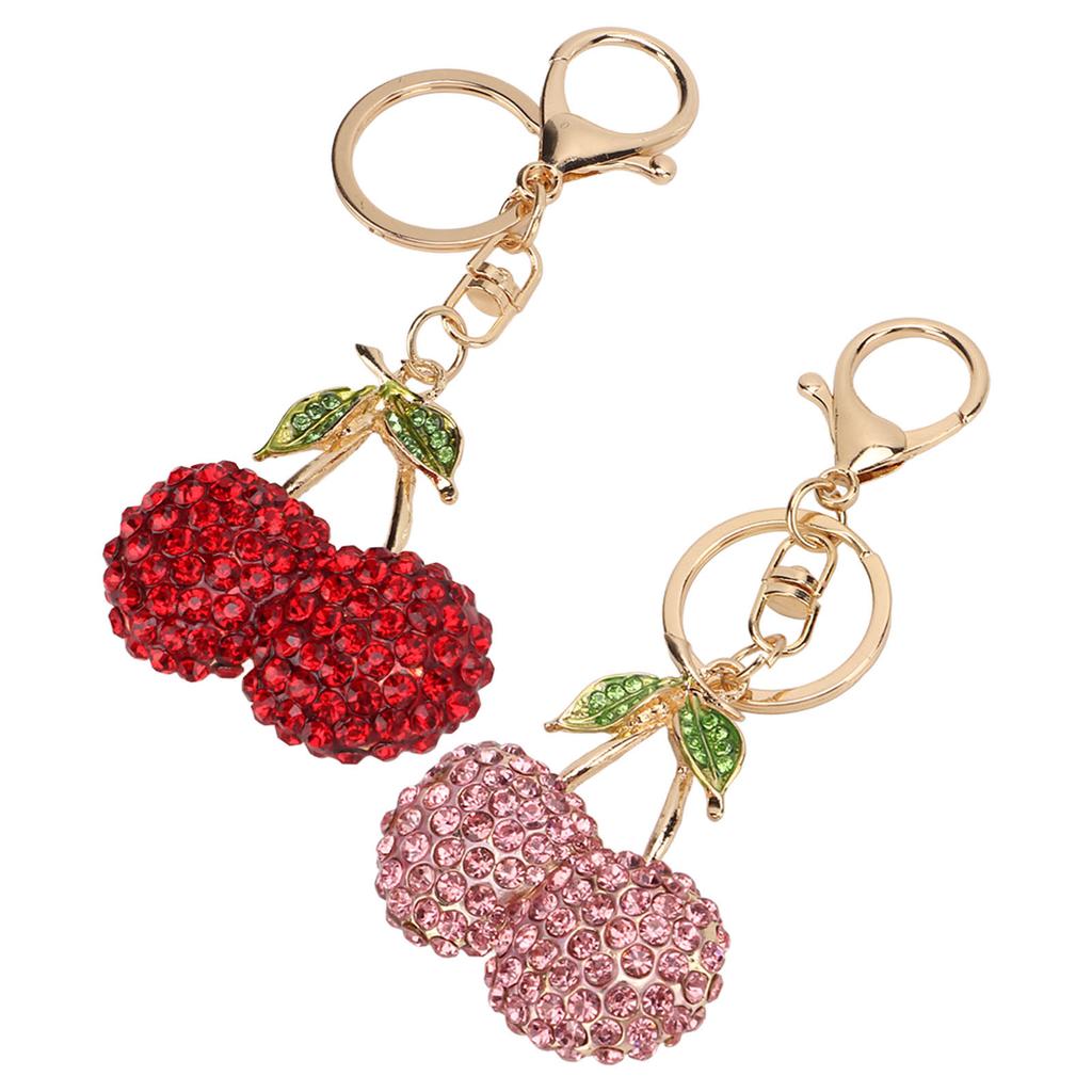 💰Köp billigt online Cherry Keychain Cherry Shape Cute Fashion Car ...