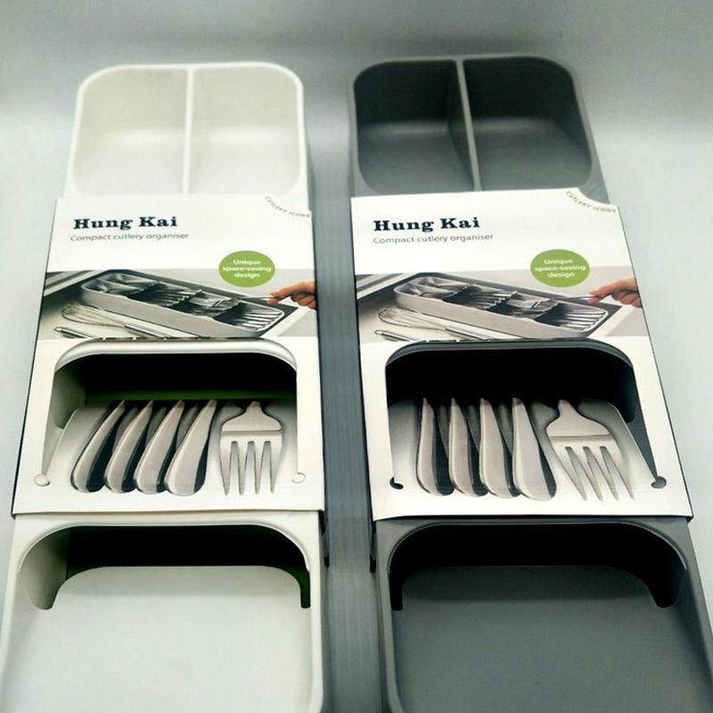 Cheap Multi-layer Kitchen Drawer Organizer Tray Spoon Fork Cutlery ...
