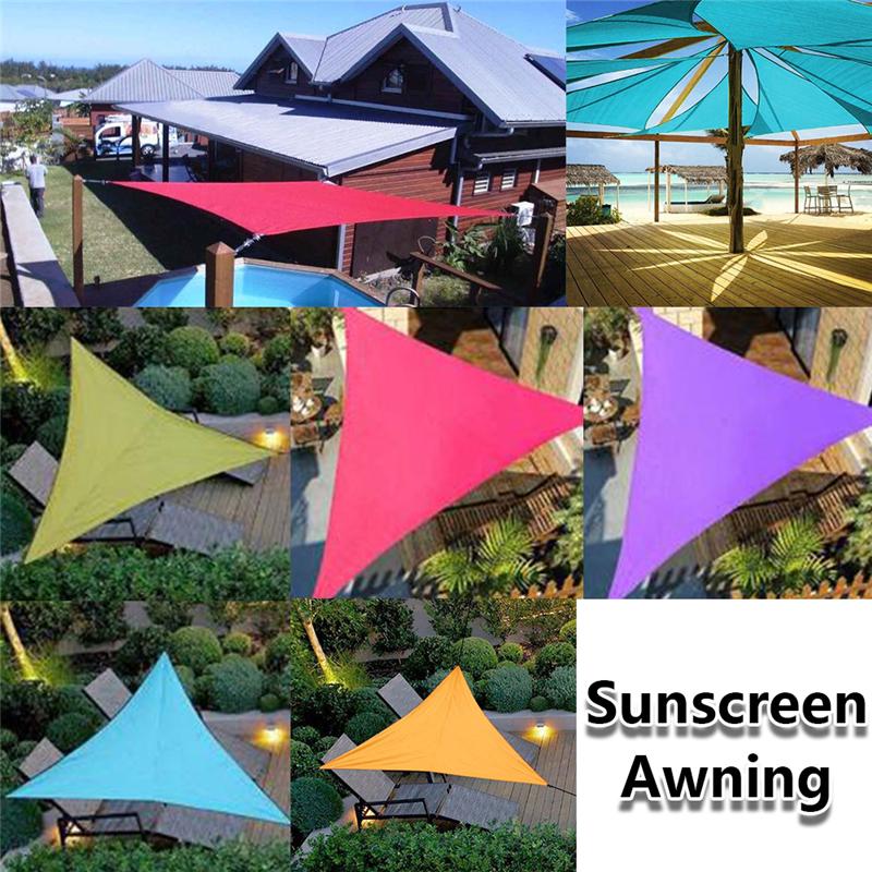 Buy Outdoor Waterproof Triangular UV Sun Shade Sail Combination Net ...