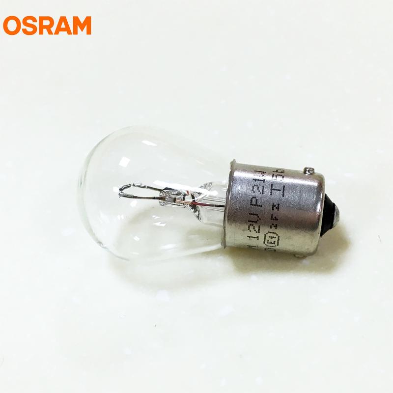 Buy 10pcs OSRAM 7506 P21W S25 BA15s 12V 21W Line Metal Bases Turn Brake ...