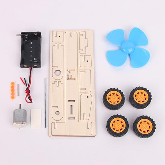 Buy 1 Set High Durability Plastic Great Burr Free Assembled DIY Car Toy ...