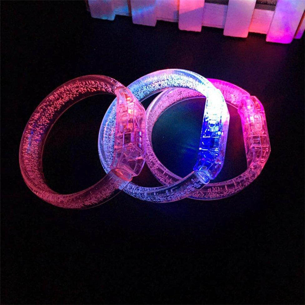 Buy [This Week S Deals ]LED Flash Bracelet Colorful Light Up Bubble ...