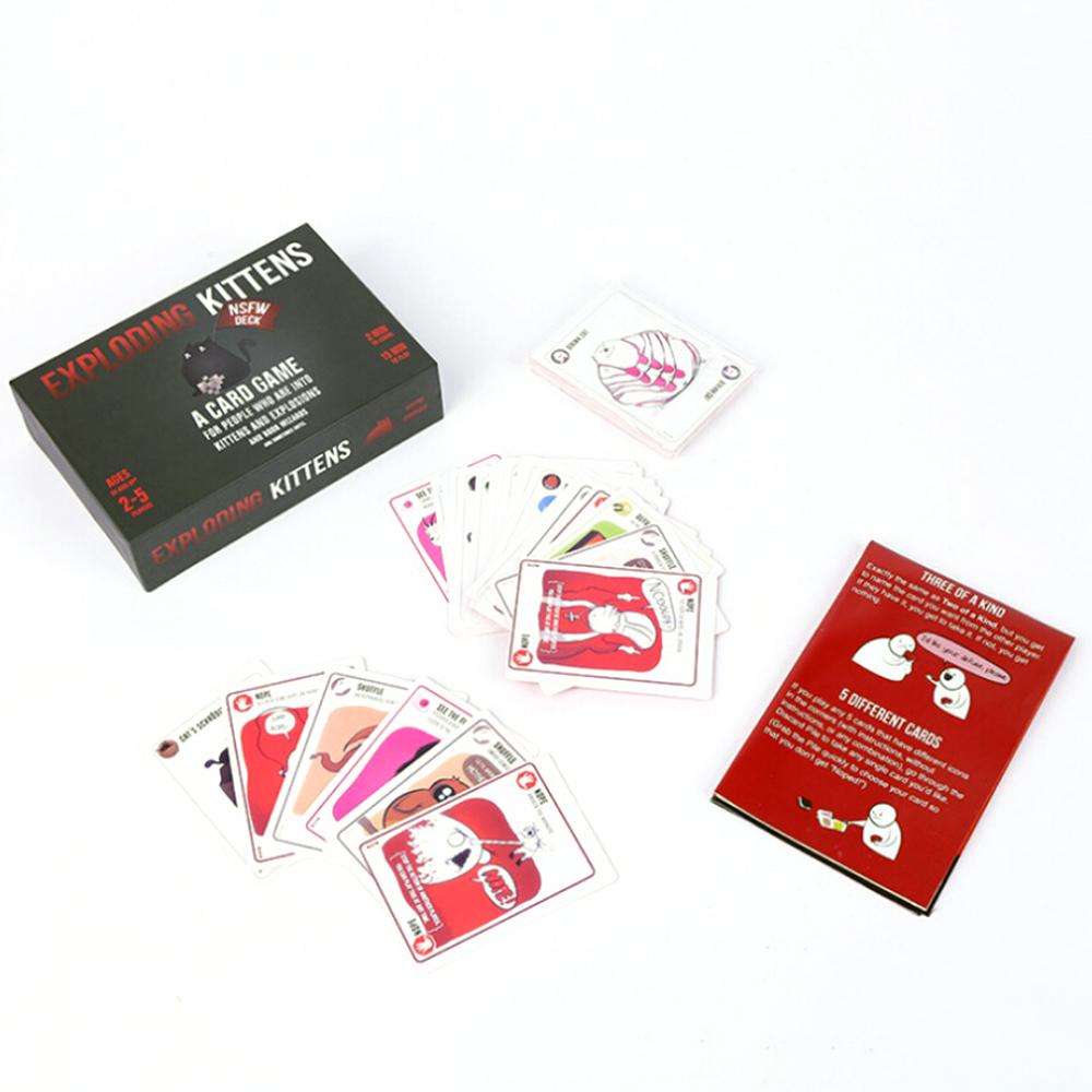 Buy Board Game Card Exploding Kitten Card Game Adult Leisure Party ...