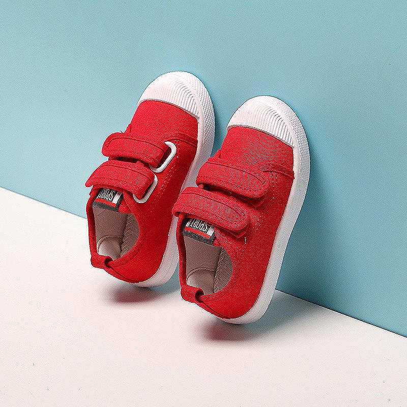 Buy Children's Canvas Shoes Boys and Girls Soft-soled Children's Shoes ...