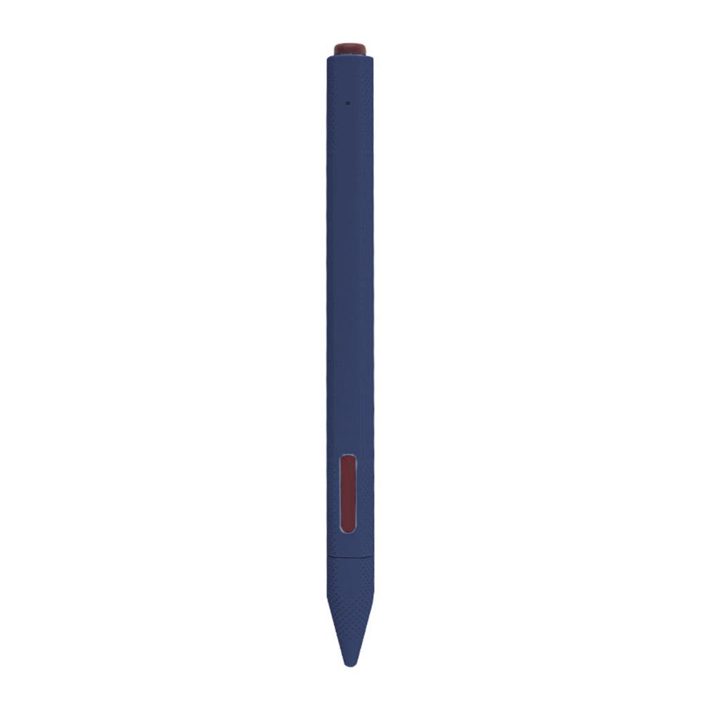 Buy Silicone Stylus Pen Cover Protective Case With Cap For Surface Full ...