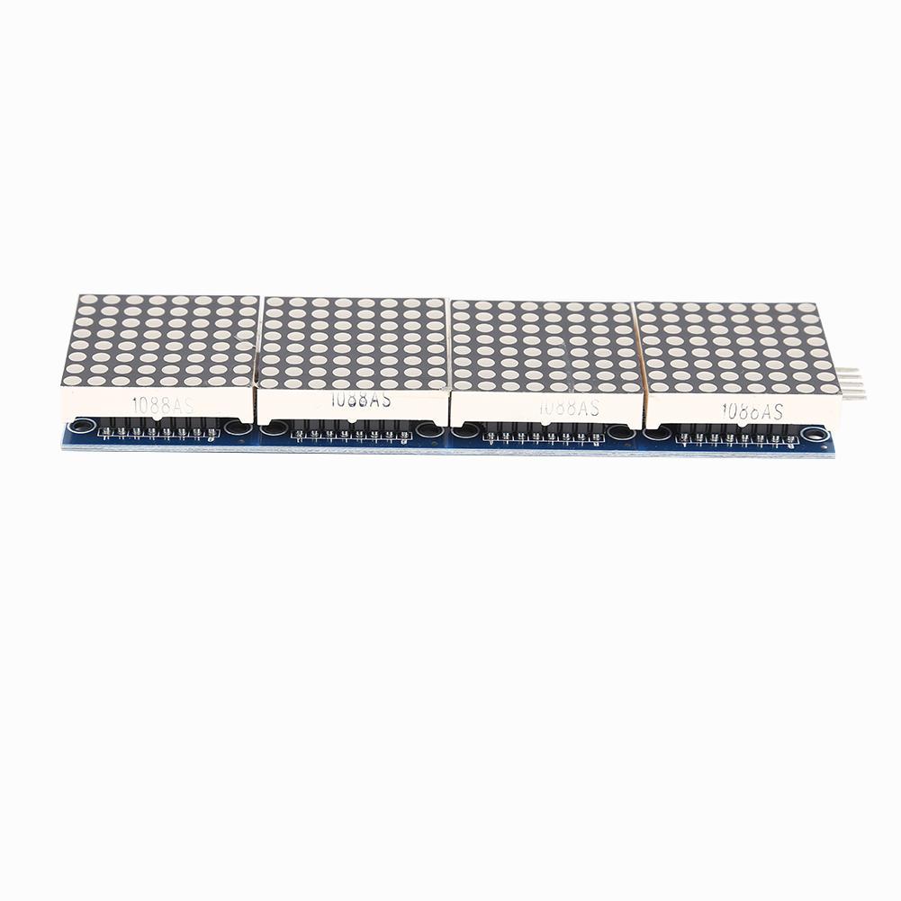 Buy MAX7219 Dot Matrix Module For Arduino Microcontroller 4 In One ...