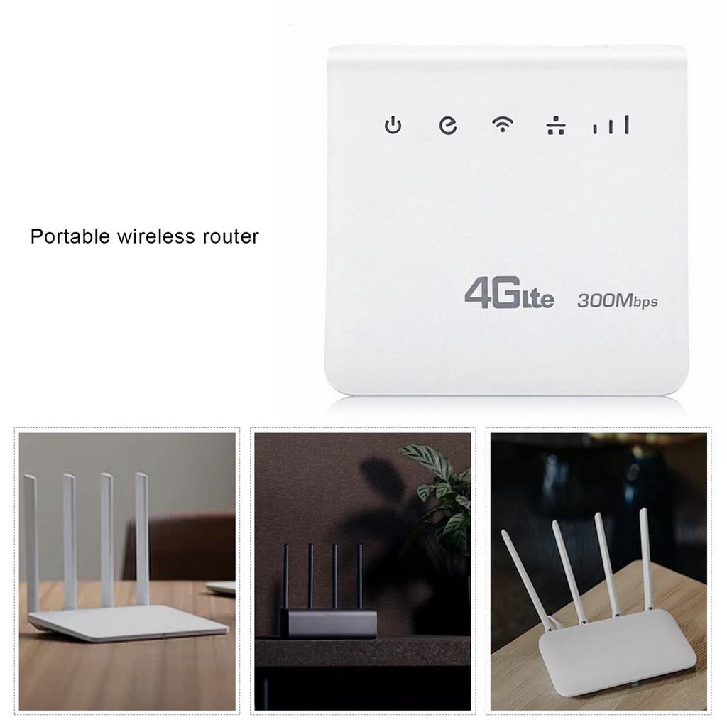 Buy Tech Giant 300Mbps Wifi Routers 4G Lte Cpe Mobile Router with LAN ...