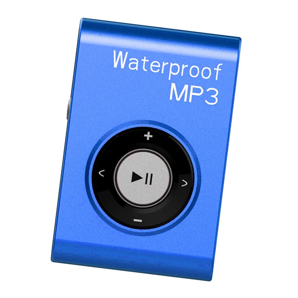 Waterproof Mp3 Music Player FM Radio with Clip Multiple Color 16G gold ...