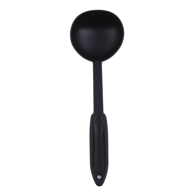 Kitchen Spoon Soup Kitchen Utensils Color Black Kitchen Spoon Serving ...