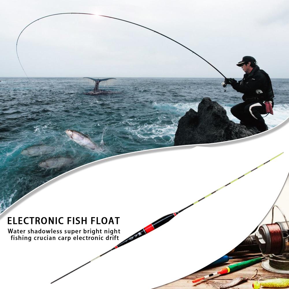 Buy Electronic LED Light Fishing Float Bite Alarm Luminous Fishing ...