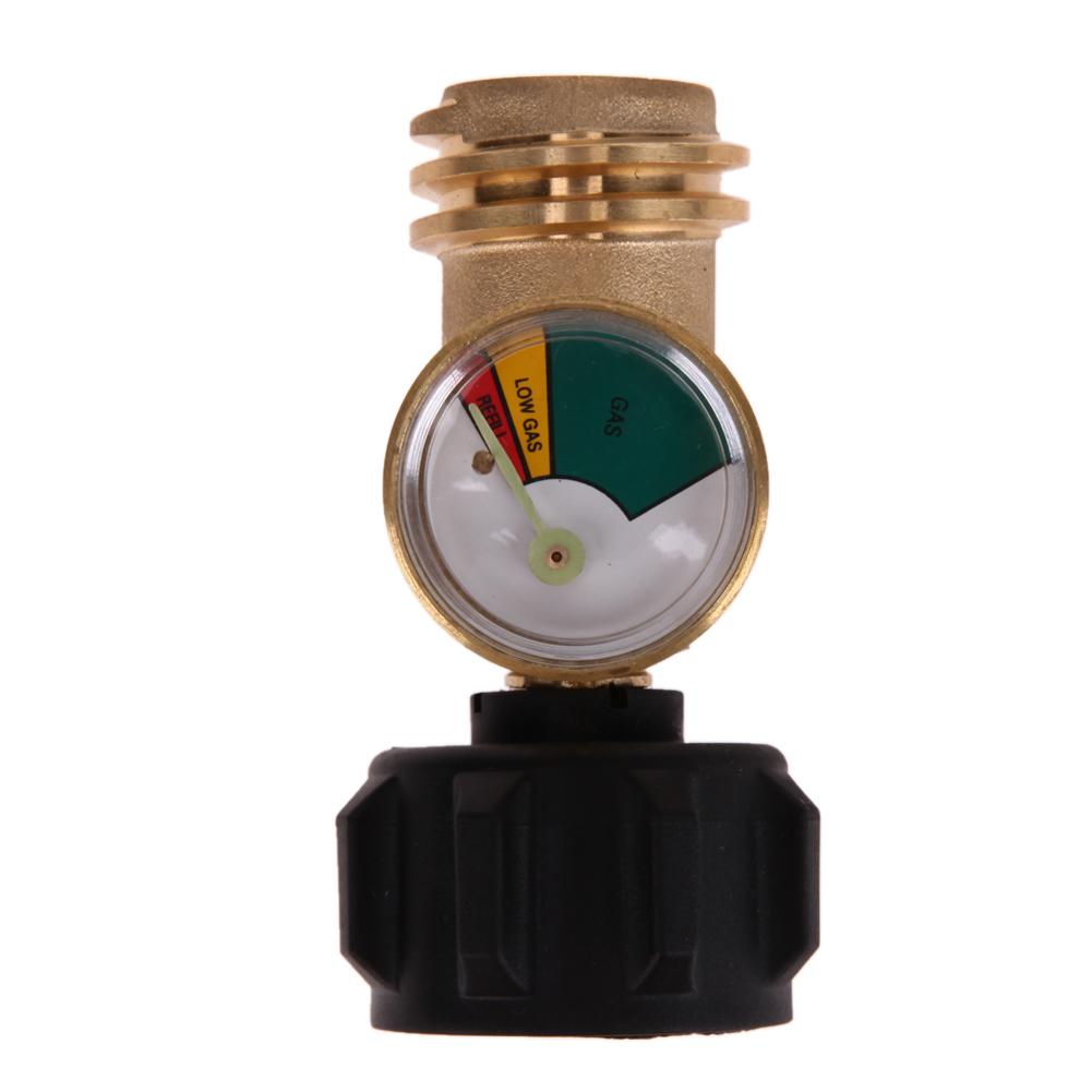 Buy Propane Tank Gauge Gas Grill BBQ Pressure Meter Indicator Fuel ...