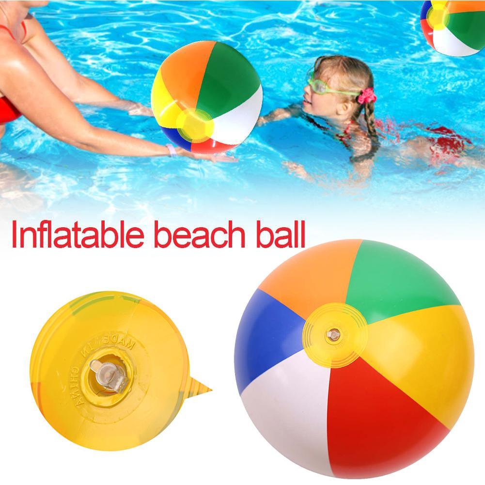 Summer Outdoor Inflatable Beach Ball Toy Fun Outdoor Play Swimming ...