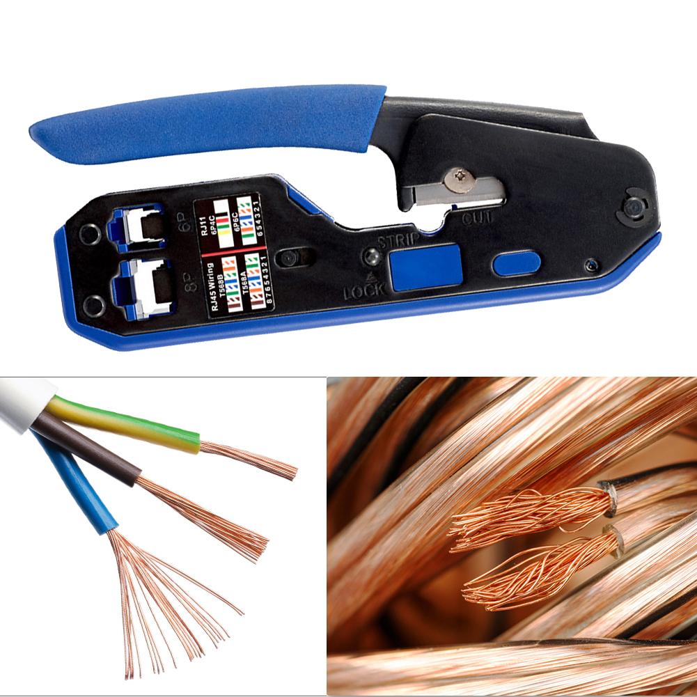 Cheap Multifunction Connector Crimp Plier Cable 8P/6P/CAT5/CAT6 Crystal ...