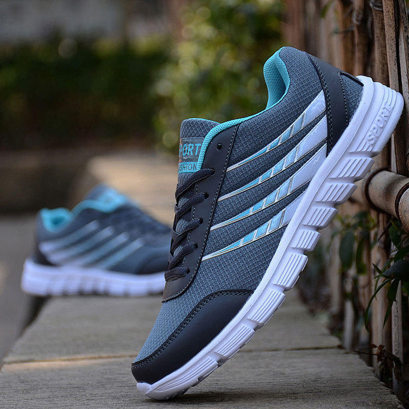 Mens Breathable Mesh Shoes Casual Running Shoes Fashion Lightweight ...