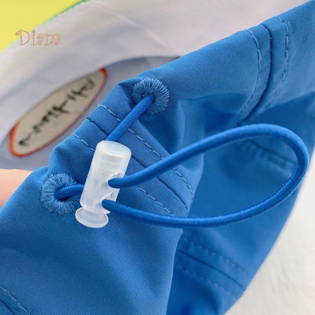 Buy Plar Bear Summer Unisex Kid Letter Embroidery Anti UV Splicing ...