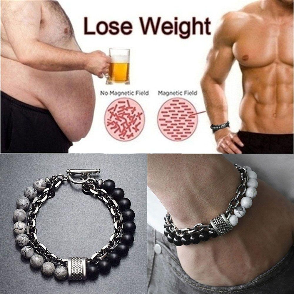 Buy Gift Arthritis Energy Bio Slimming Magnetic Therapy Bracelet Weight ...