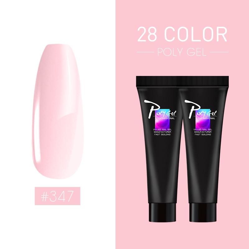 Buy Shipping Poly Gel LED UV Gel Varnish Nail Polish Art Kit Quick ...