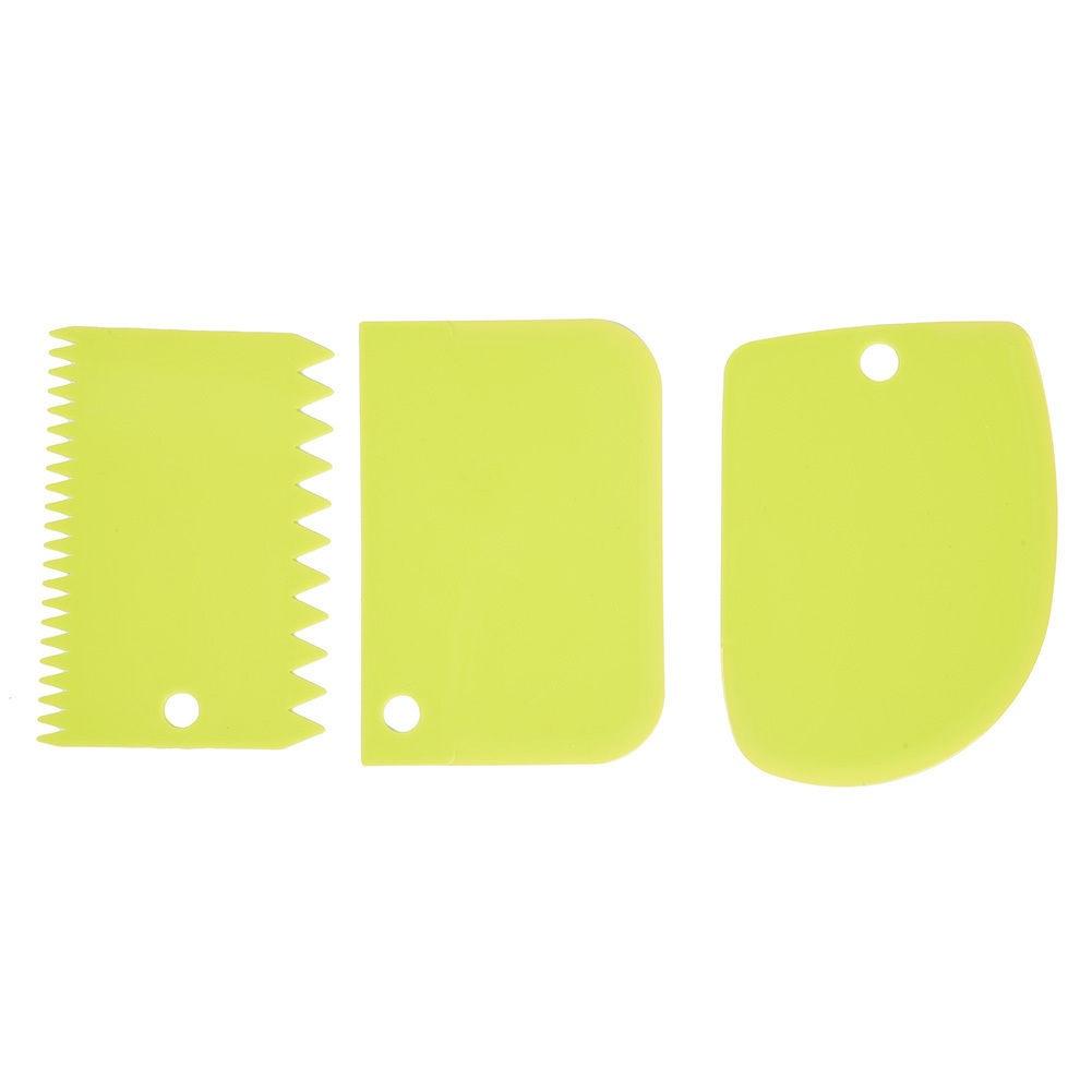 Buy Cake Scrapers 3pcs Pastry Butter Cake Cookie Scraper Cutter Baking ...
