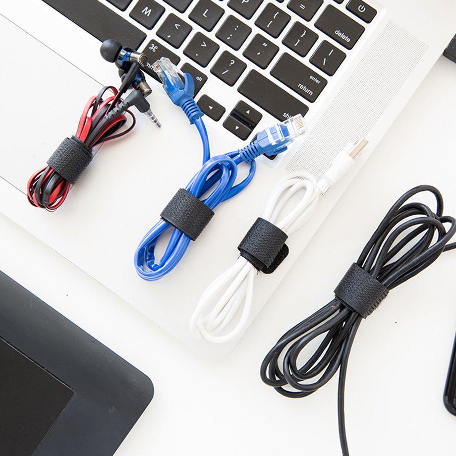 Strap Plastic Nylon Cable Manager Winder Cable Clip Ties Belting form ...