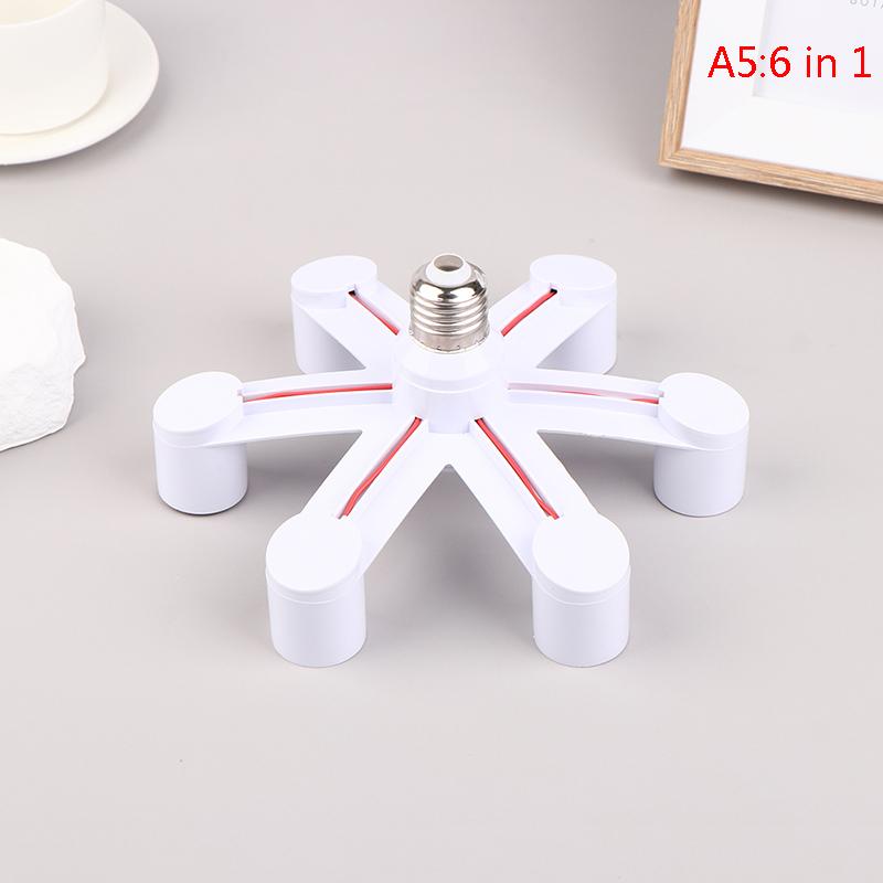 Buy E27 To E27 Led Bulb Lamp Holder E27 Base Socket Splitter Socket ...