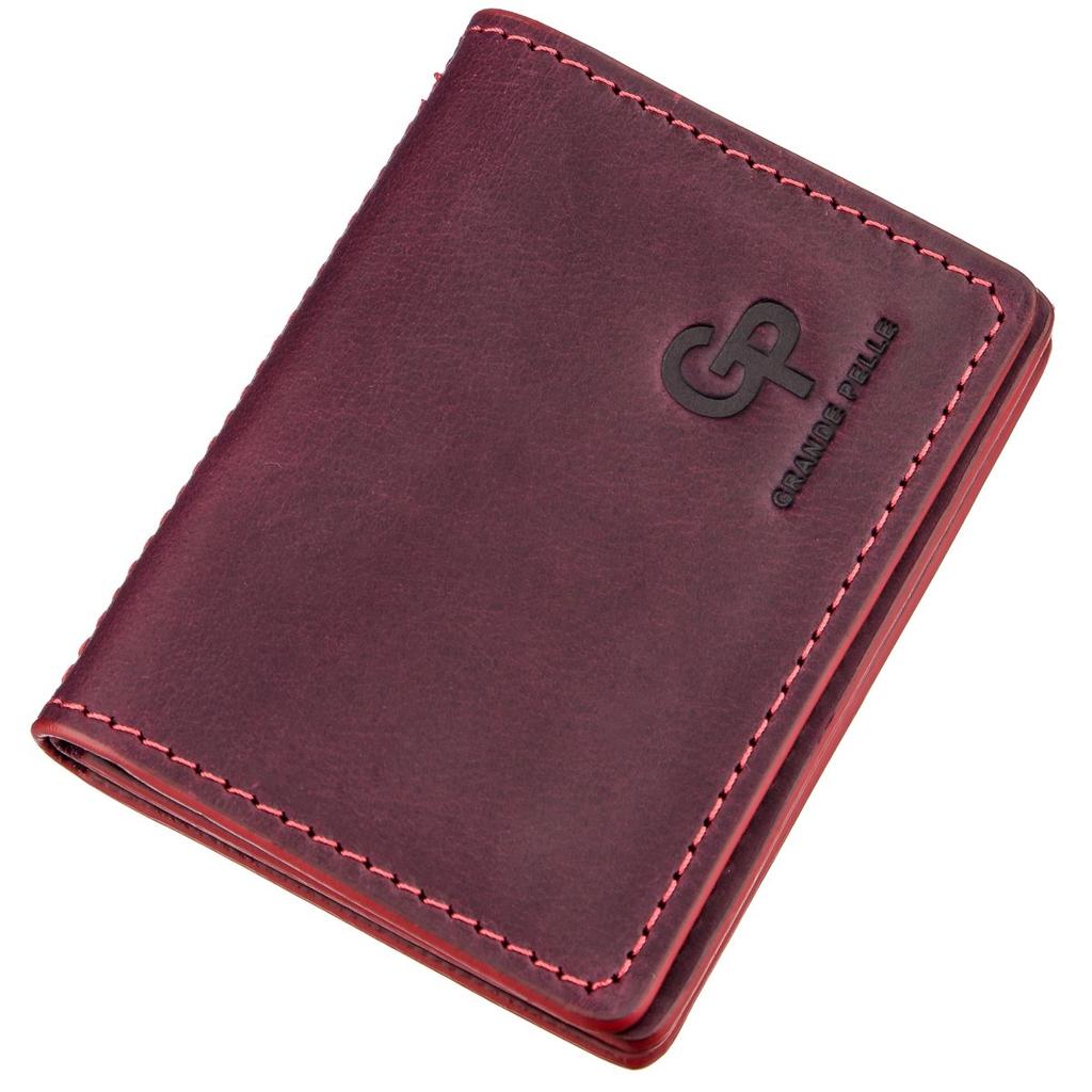Buy Cover for driver's license leather GRANDE PELLE 11192 Burgundy at ...