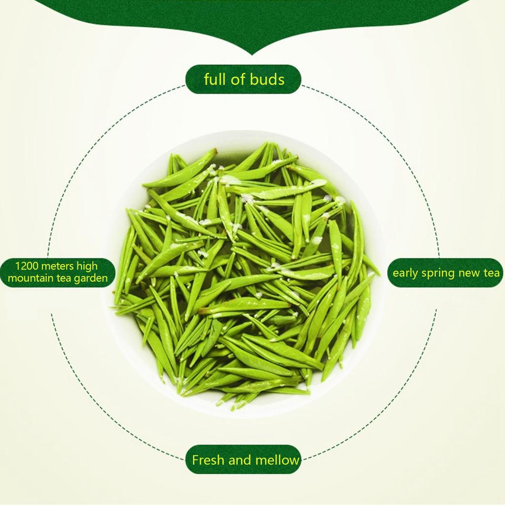 Buy Spring Green Tea Chinese Maojian Tea Strong Fragrant Jasmine Green ...