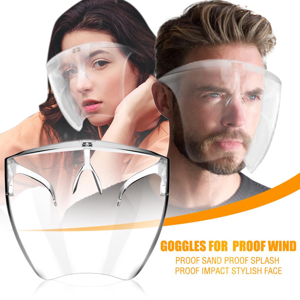 Buy Transparent Men Proof Wind Proof Sand Proof Splash Face Impact ...