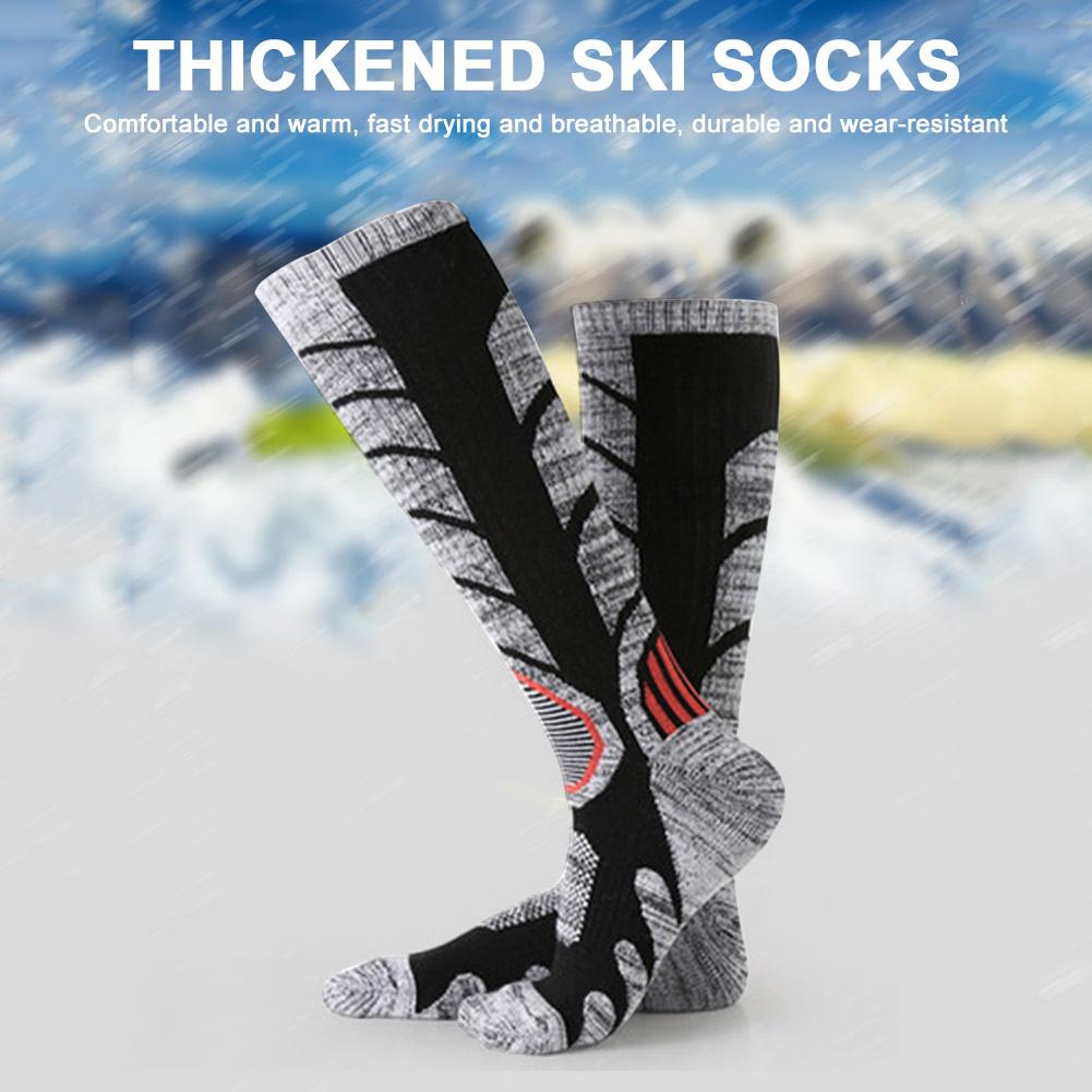 Satın alın Adults Winter Warm Thickened Snow Ski Socks Soft Thermal ...