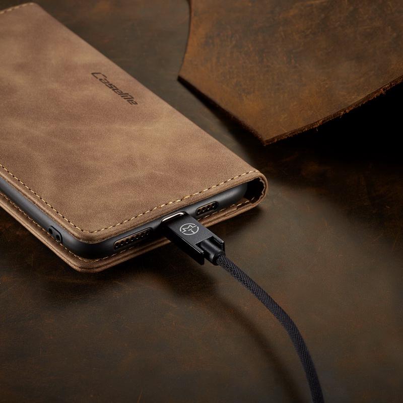 Buy Luxury Leather Wallet Card Slot Flip Stand 360° Case For Apple ...