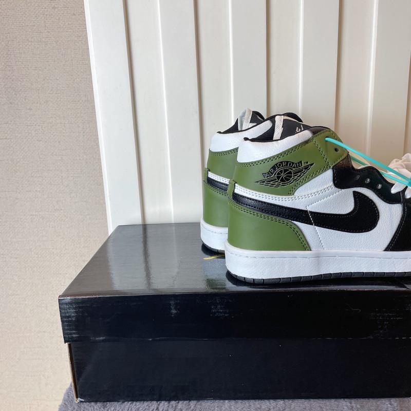 Buy Fashion Luxury Classic AJ Air Force One High Top Black Mocha Sneakers Casual Couple Sneakers ...