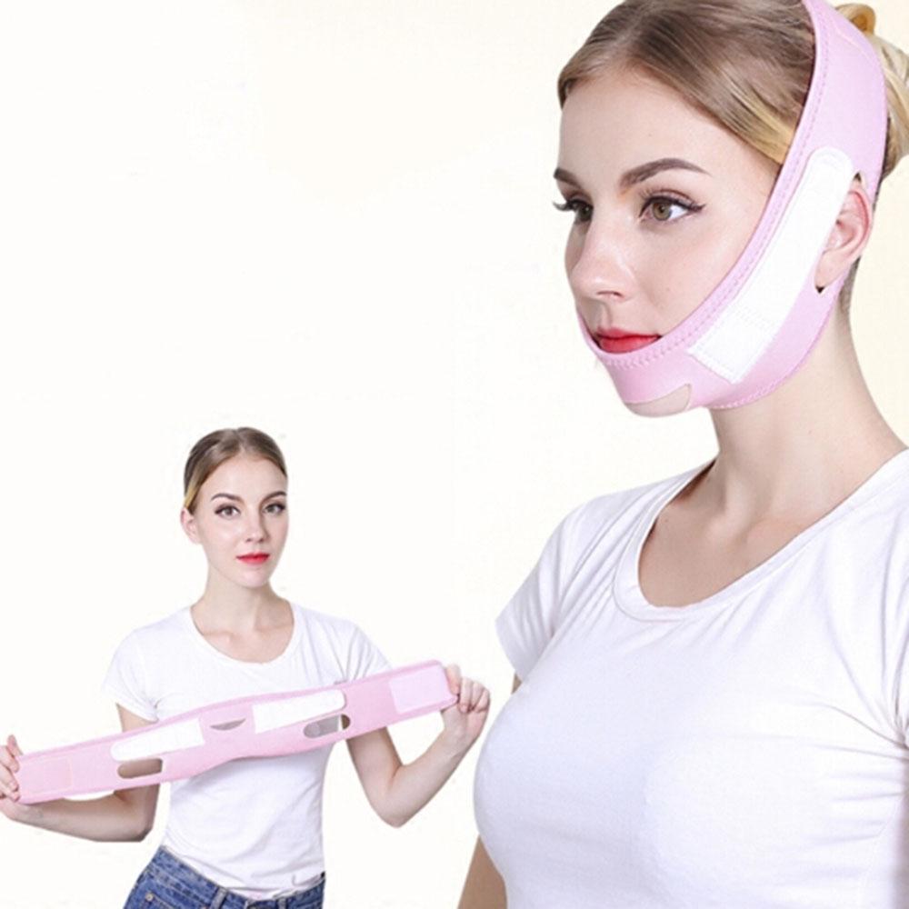 Buy Delicate Beauty Cheek Facial Belt Bandage Thin Slim Mask Face at ...