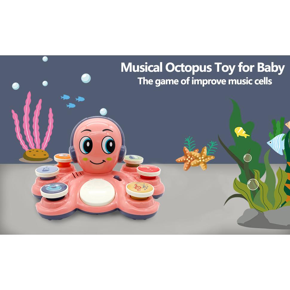 Buy Baby Einstein Toy, Octopus Toys for Toddlers, Musical Toys, Baby ...