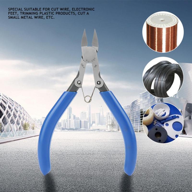 Buy 4.5inch Electrical Wire Cable Cutters Snips Cutting Nippers Wire ...