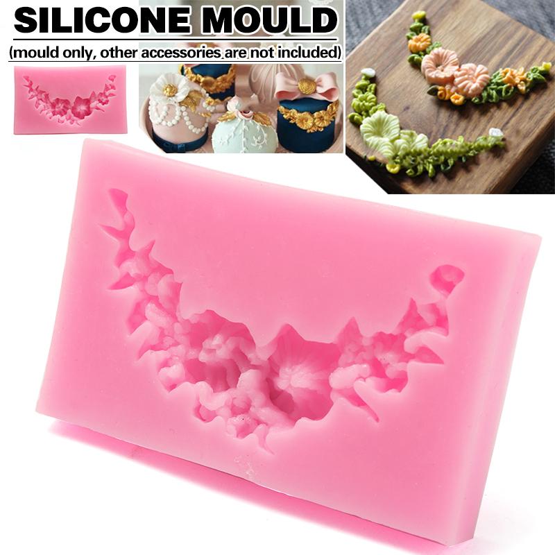 Buy Kali Silicone Morning Glory Mold Flower Floral Lace Cake Decorating ...
