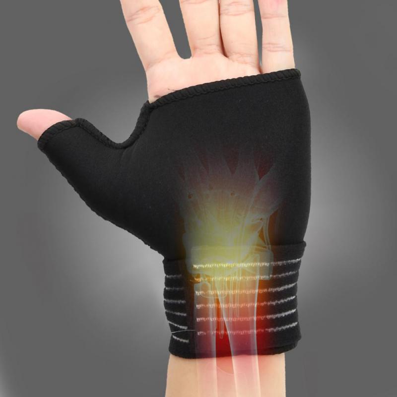 Buy Anti-skid Sports Weight Lifting Half Finger Wrist & Hand Protection ...