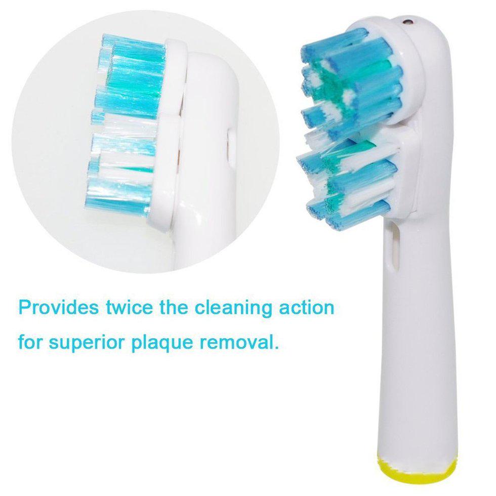Buy Replacement Toothbrush Head Dual Clean Brush Electric Heads Soft ...