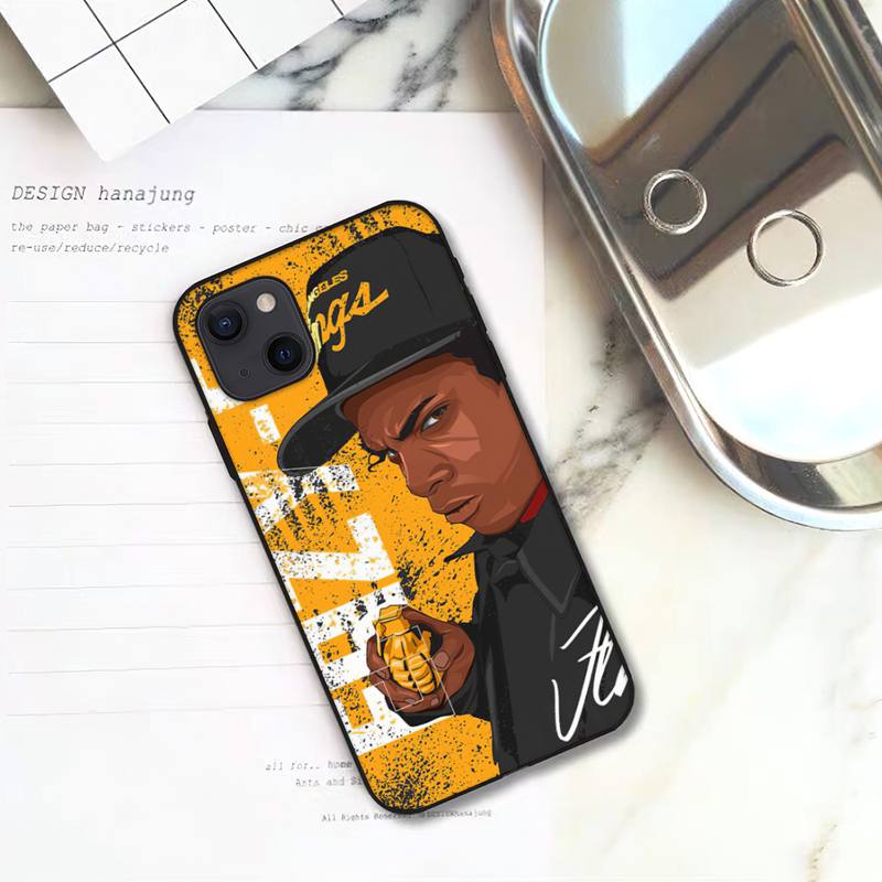 Buy Eazy E Nwa Legendary Rapper Phone Case For Iphone 11 12 Mini 13 Pro ...